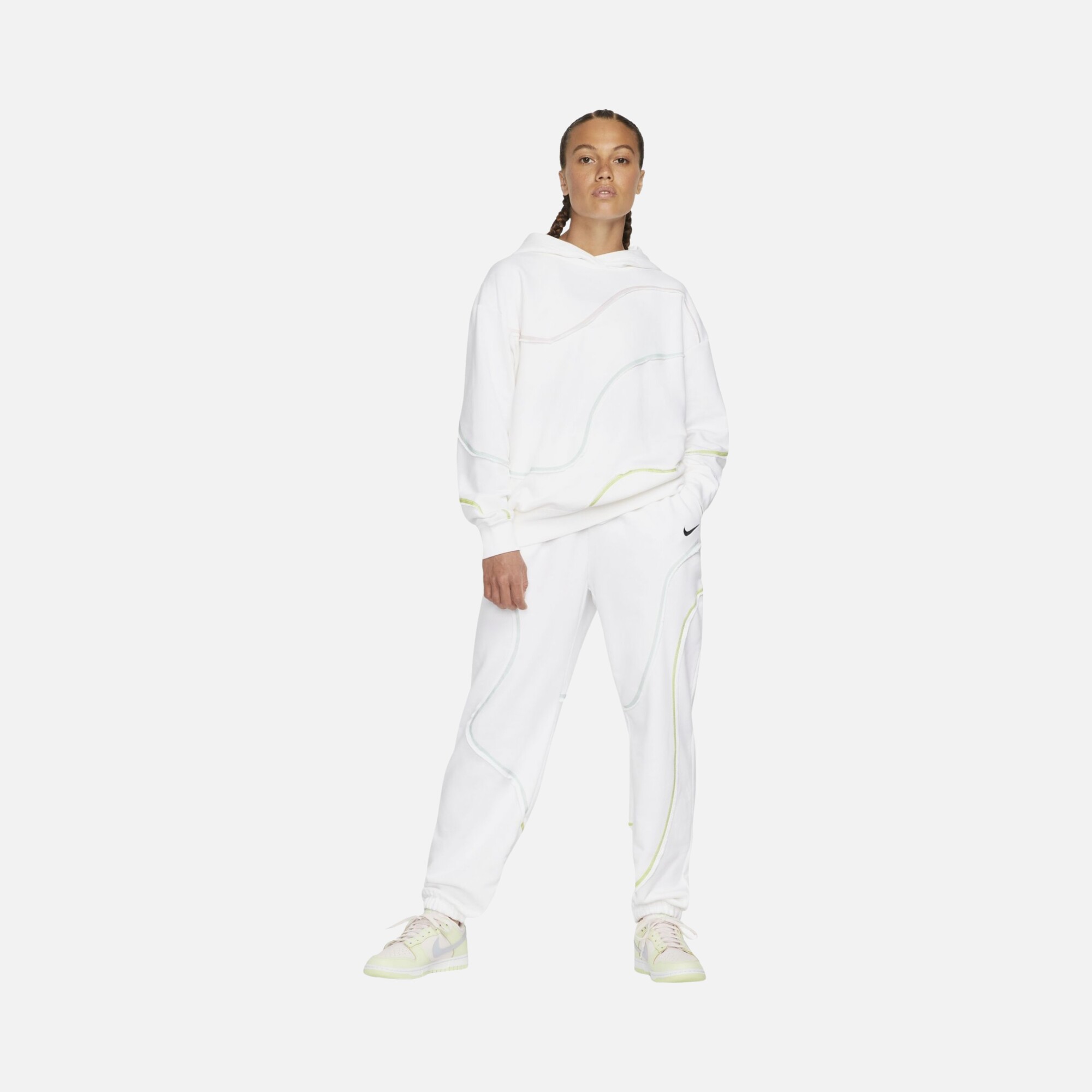 Nike Sportswear Fleece Swirl Oversized Kadın Eşofman Altı | Barçın
