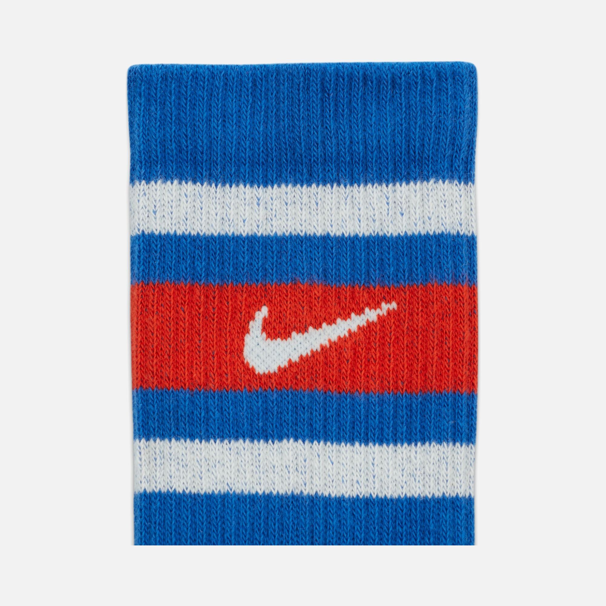 Nike Dri-Fit Everyday Plus Cushioned Crew Retro Style Atlethic Training ...