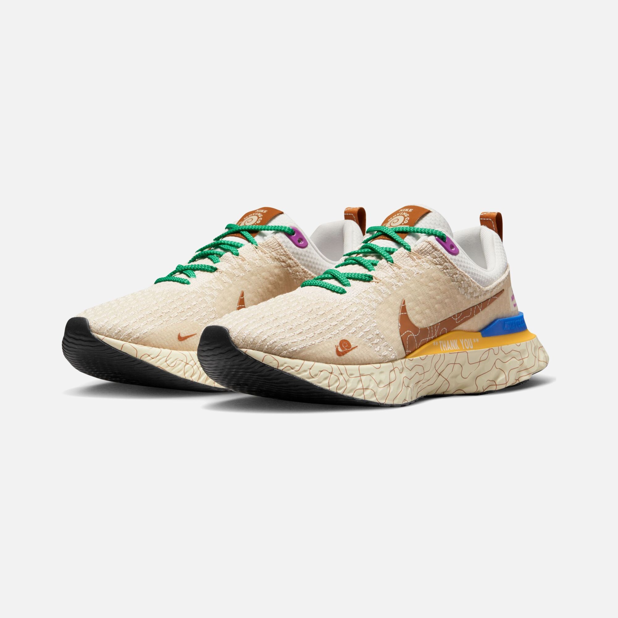 Nike React Infinity Run Flyknit 3 Premium ''Slow And Steady'' Road ...