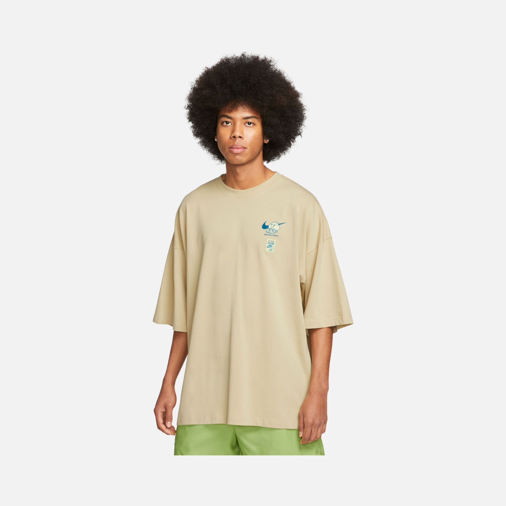 Nike Sportswear Sole Food Graphic Oversized Short-Sleeve Erkek Tişört ...