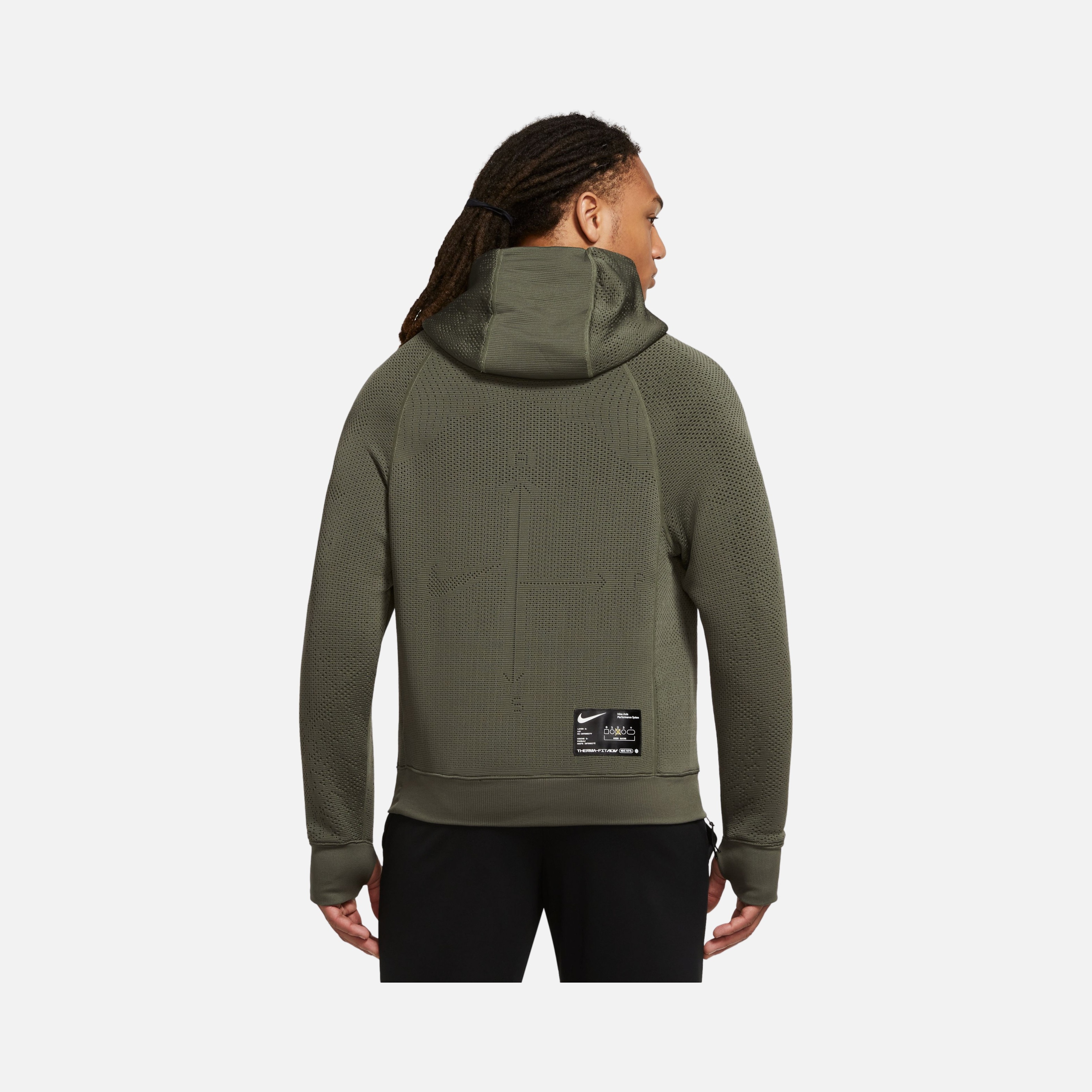 Nike Therma-Fit ADV Axis Performance System Fleece Training Hoodie ...