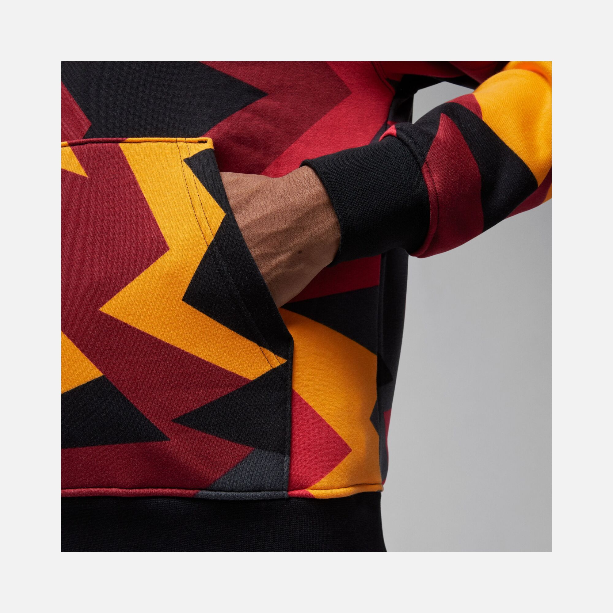 Nike Jordan Flight MVP All-Over Printed Fleece Pullover Hoodie Erkek ...