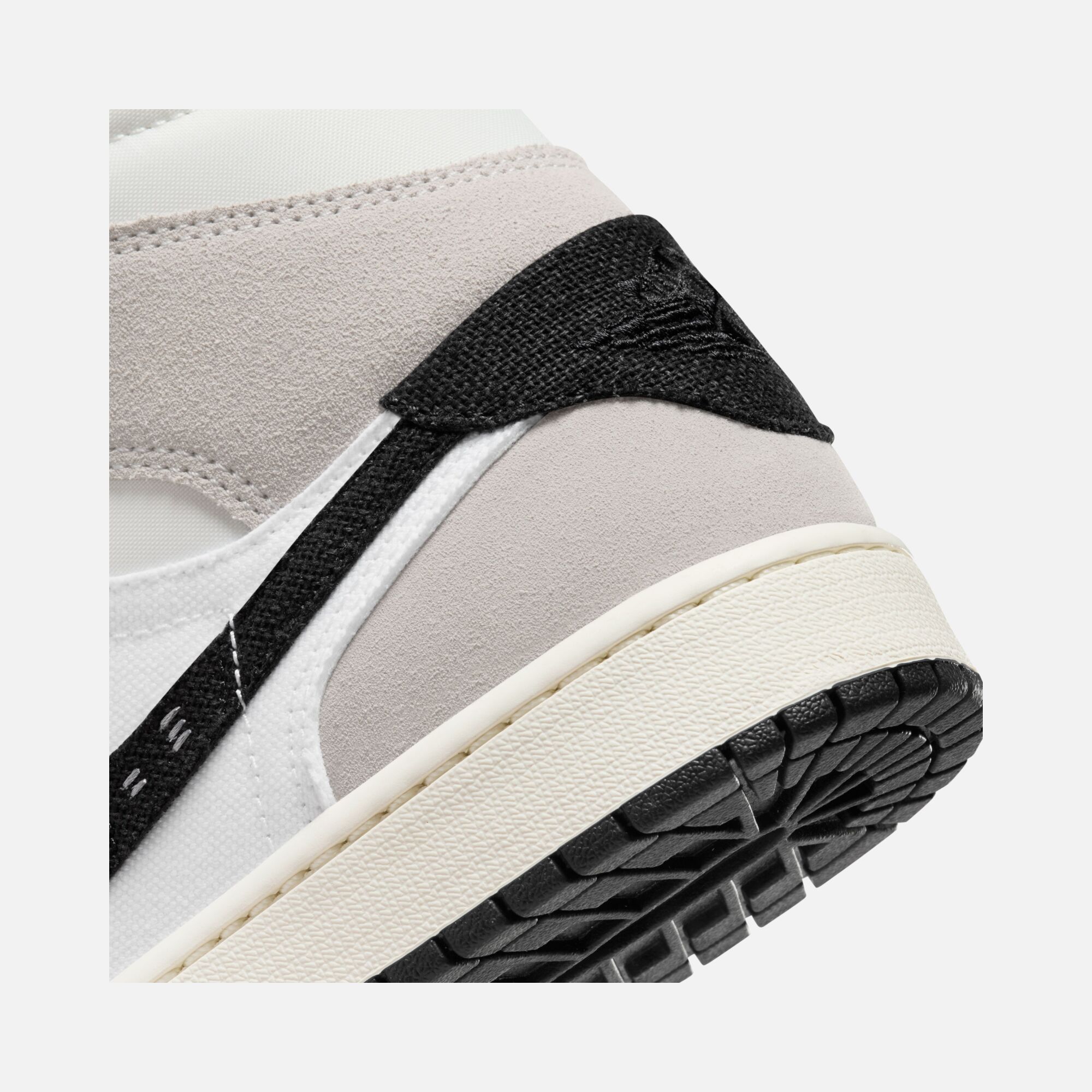 Nike Air Jordan 1 Mid SE Craft ''Canvas and Suede Upper'' Erkek Spor ...