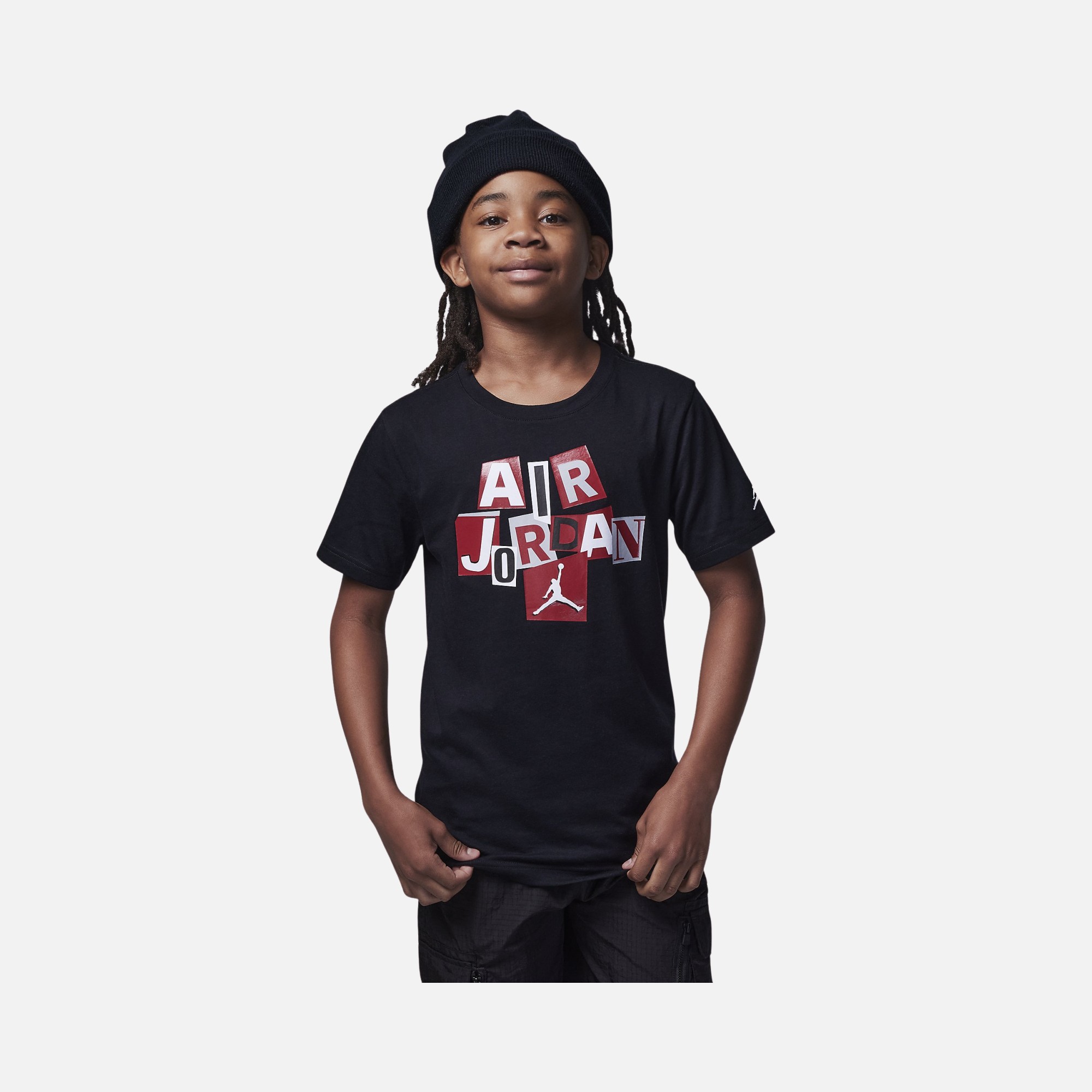 Nike Air Jordan Cut Out Short-Sleeve (Boys') Çocuk Tişört | Barçın