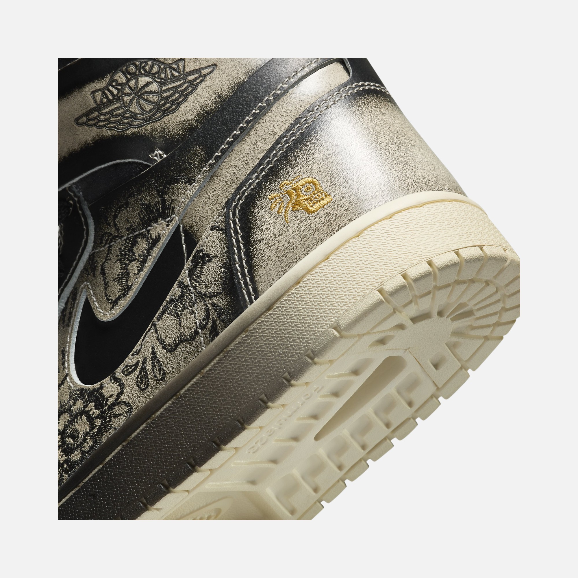 Nike Air Jordan 1 Zoom Air CMFT 2 Premium ''Dia De Muertos'' Erkek Spor ...