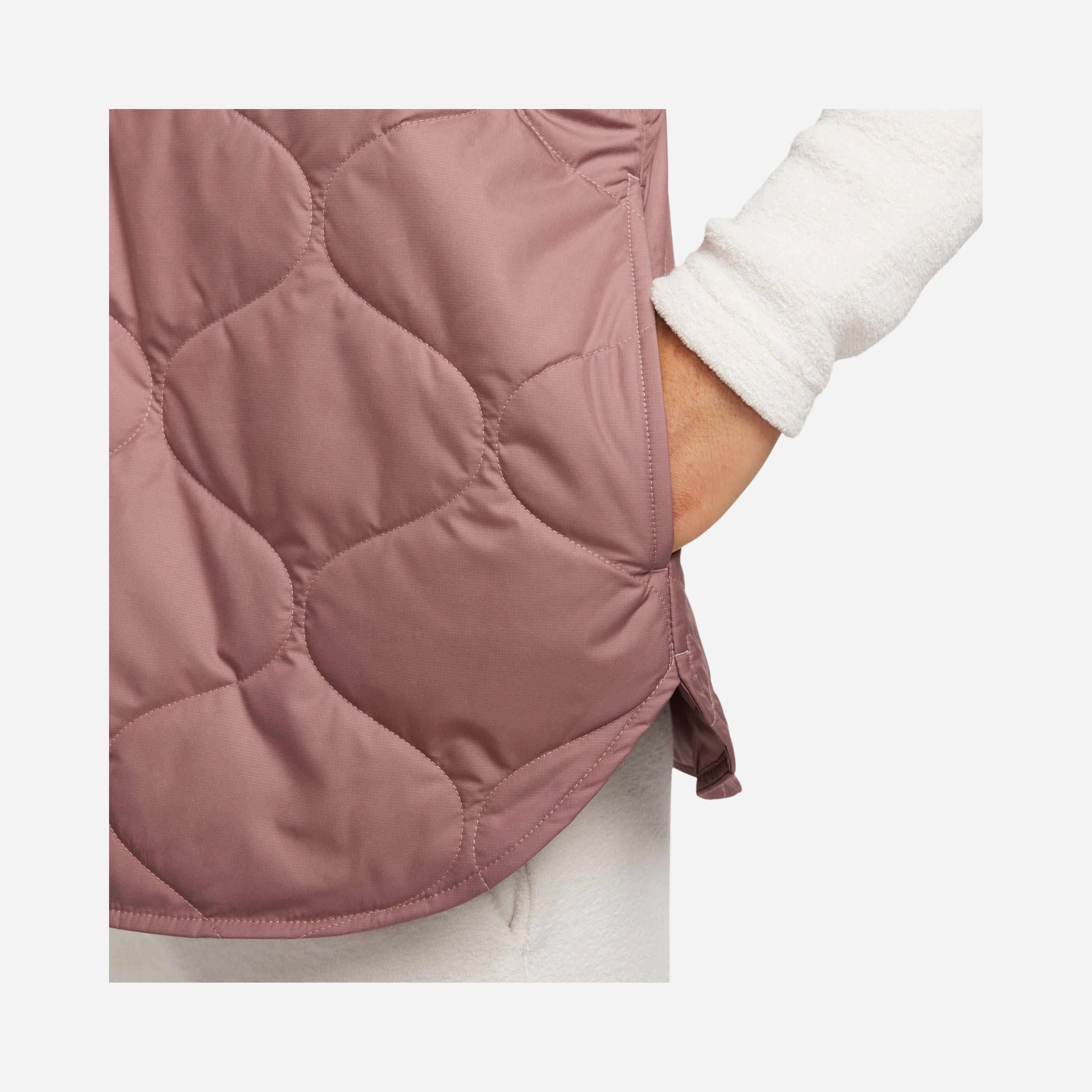 Nike Sportswear Essential Quilting Fabric Full-Snap Kadın Yelek | Barçın