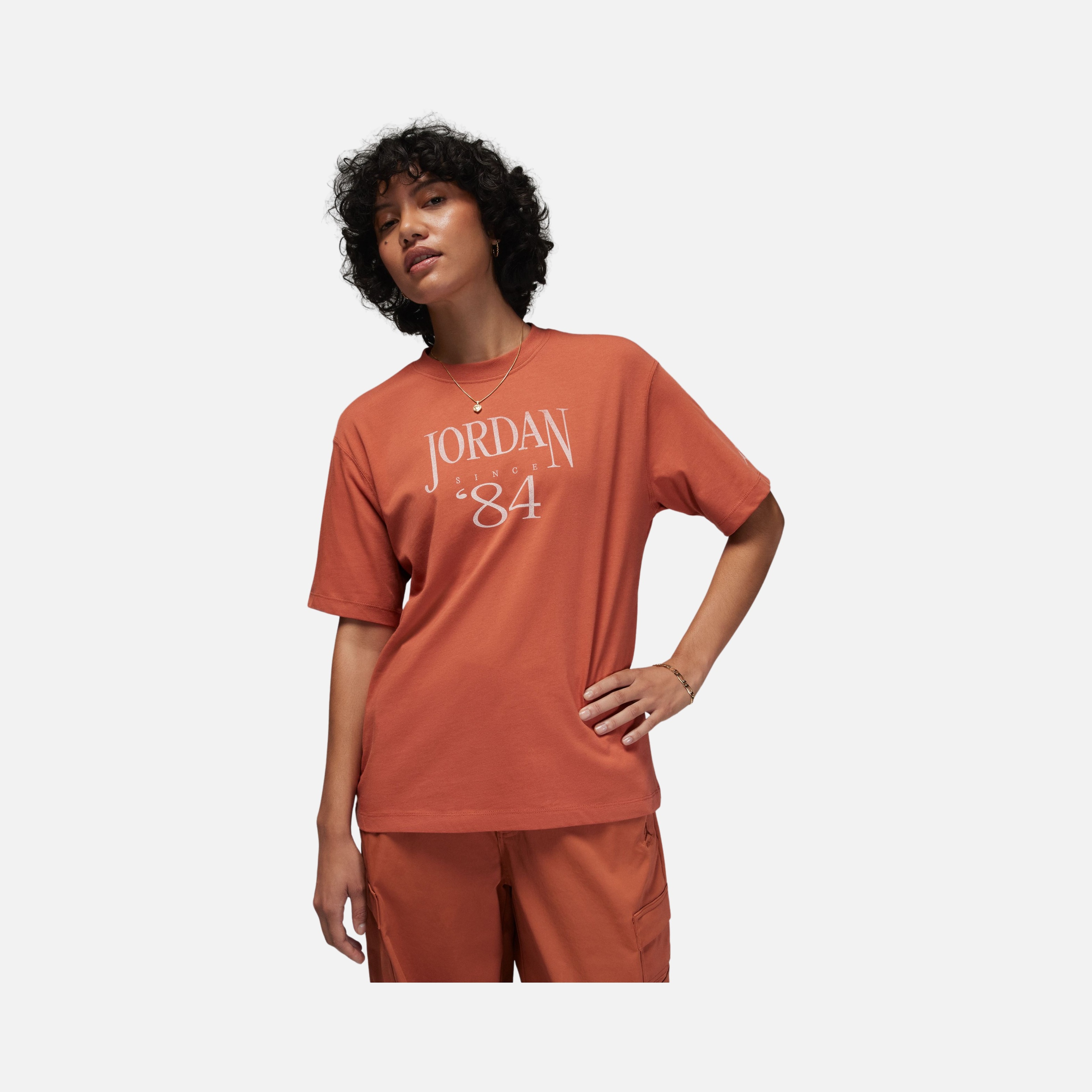 Nike Jordan Flight Heritage '84 Graphic Short-Sleeve Kadın Tişört | Barçın