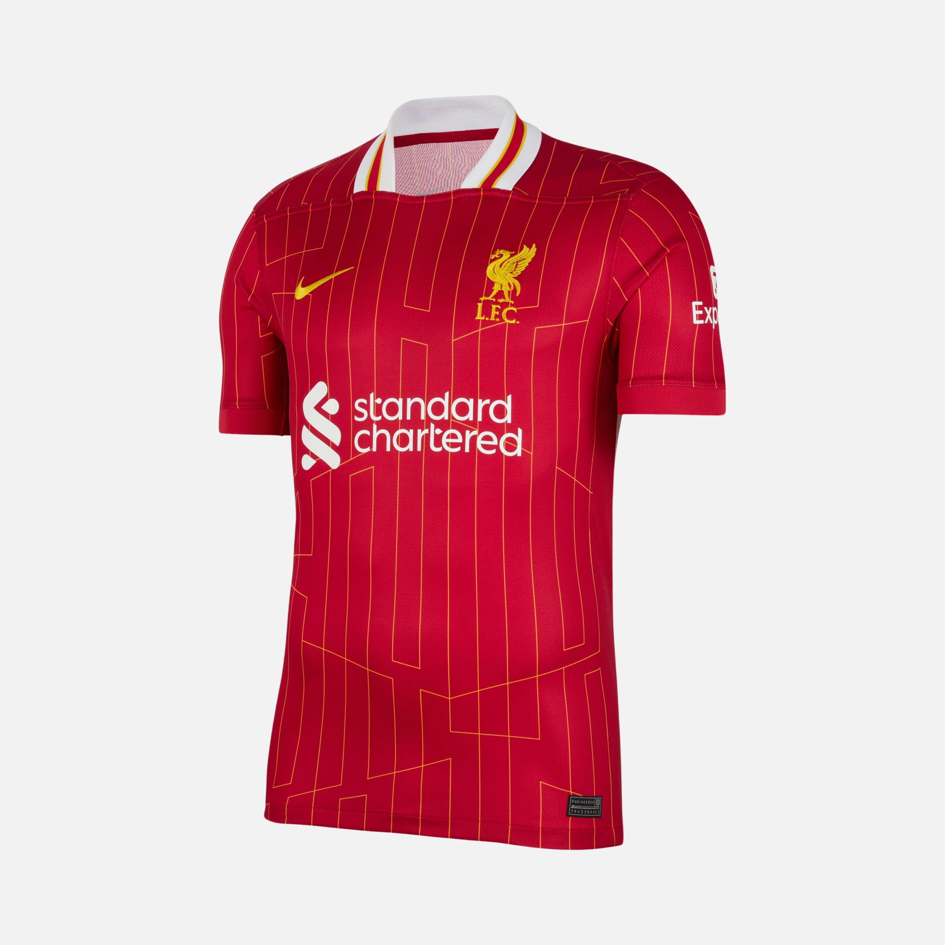 Nike Liverpool FC 2024-2025 Stadyum İç Saha Short-Sleeve Erkek Forma ...
