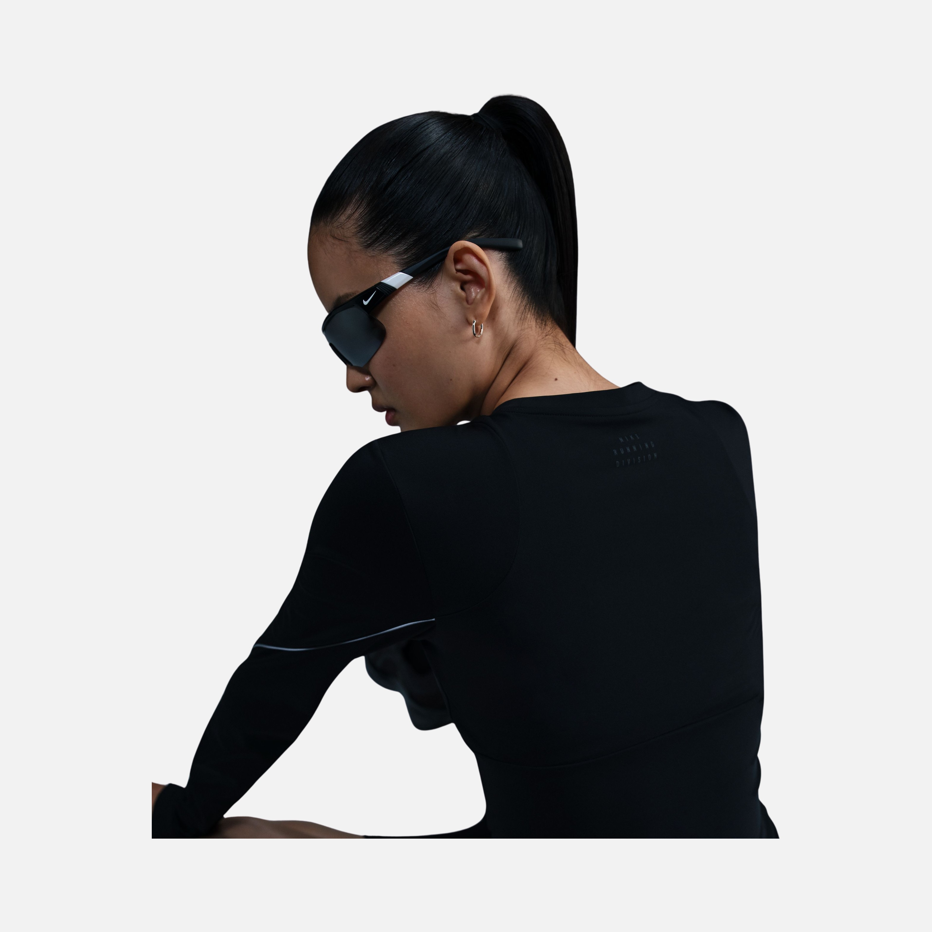 Nike Run Division Reflective Running Long-Sleeve Kadın Tişört | Barçın