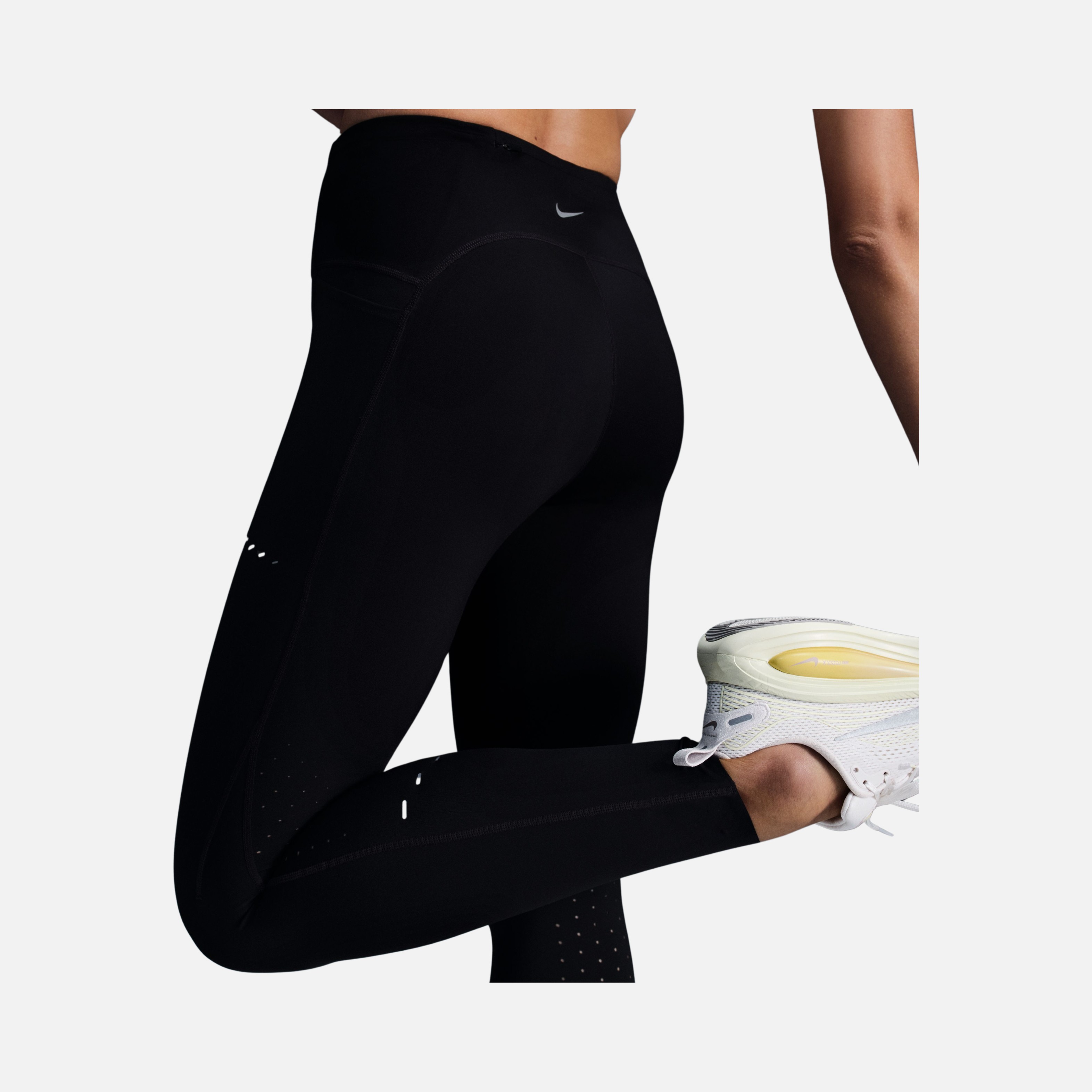 Nike Dri-Fit High-Waisted 7/8 Running With Pockets Kadın Tayt | Barçın
