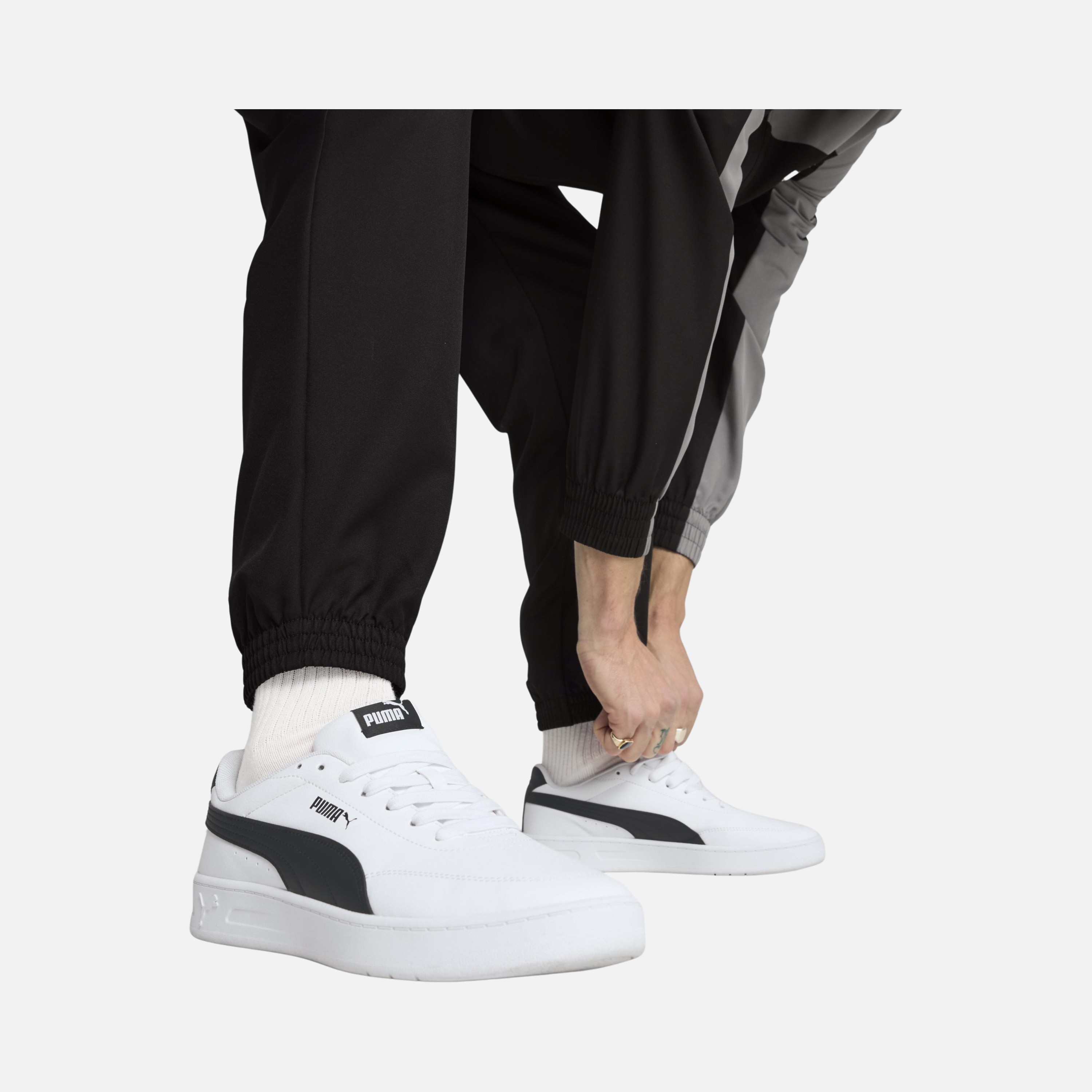 Puma Sportswear Woven Colorblock Classic Cut Full-Zip Erkek Eşofman ...