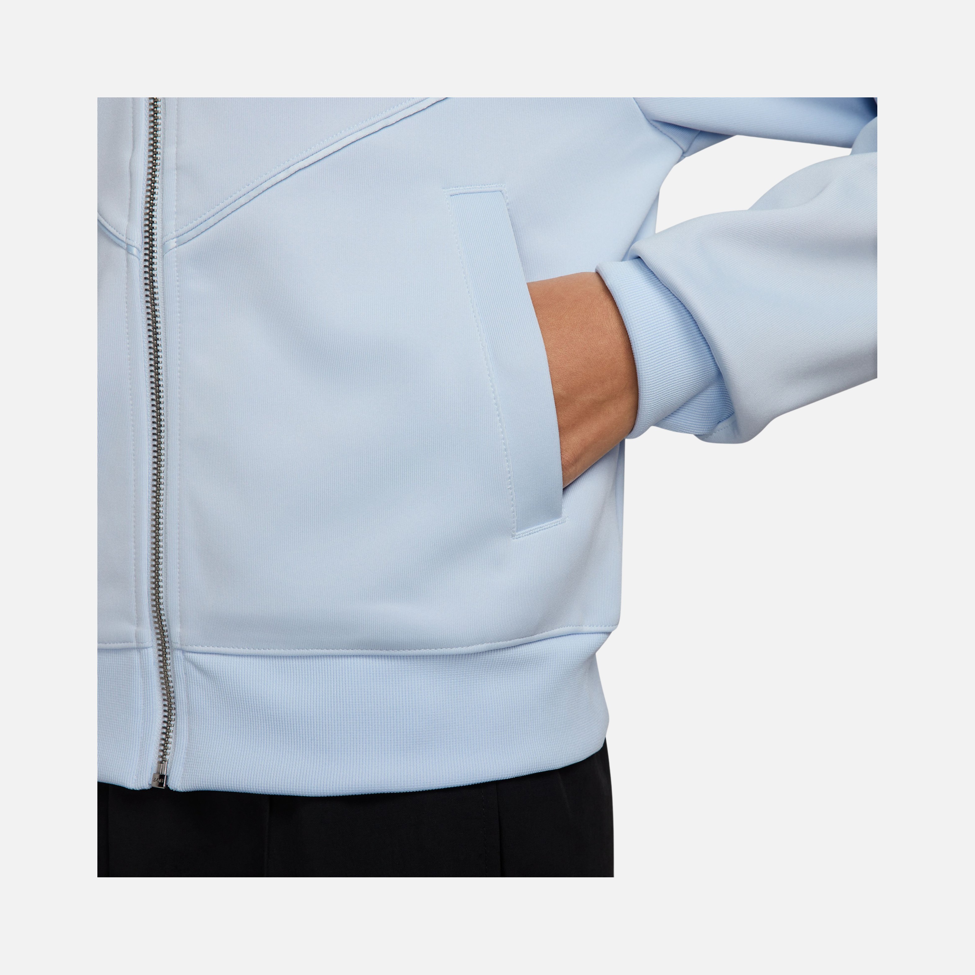 Nike Sportswear Essentials Windrunner Poly Knit Full-Zip Kadın Ceket ...