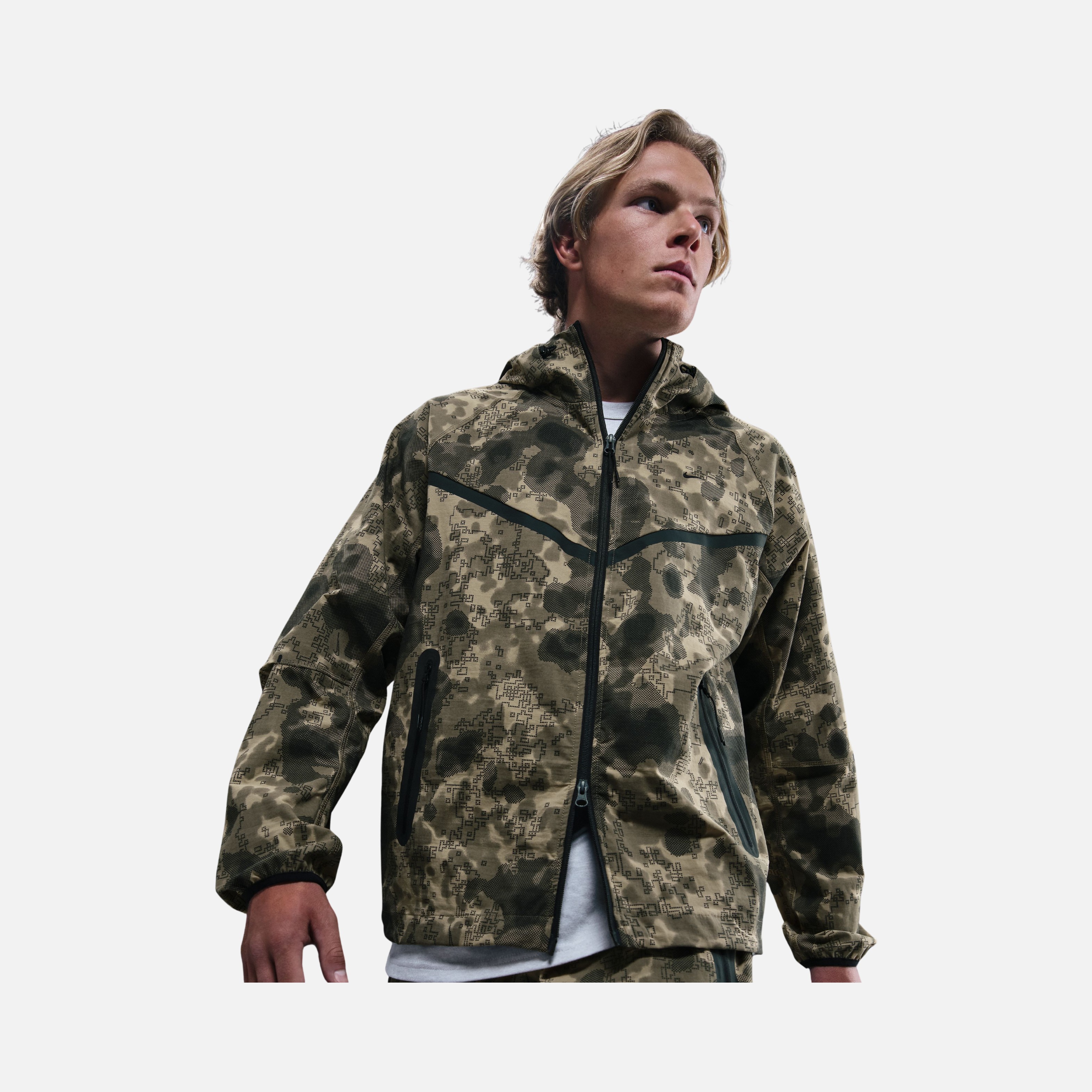 Nike Tech Woven Jkt Gx Aop Erkek Ceket | Barçın