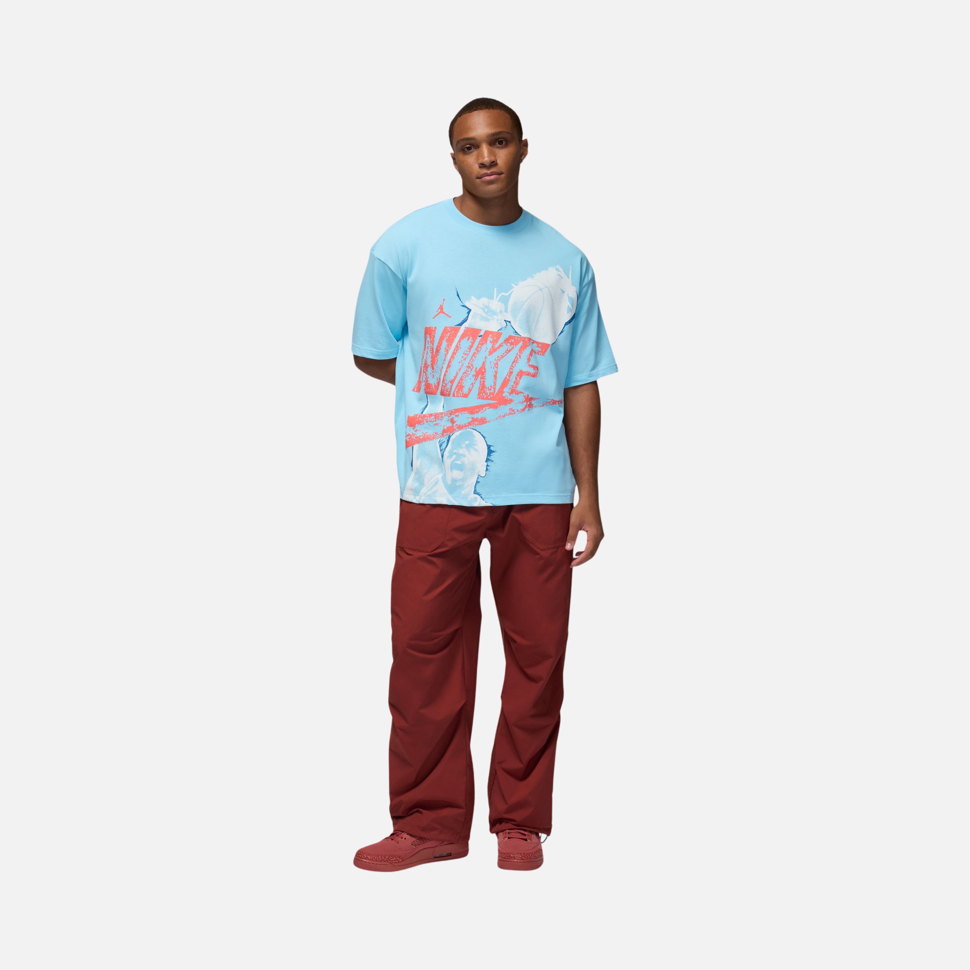 Nike Jordan Reissue Oversize Ss Crew Erkek Tişört | Barçın