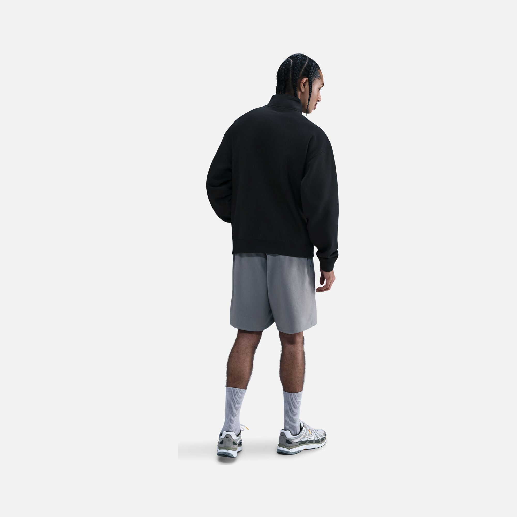 Nike M Nl Solo Swoosh Bb Quarter Zip Erkek Sweatshirt Barçın